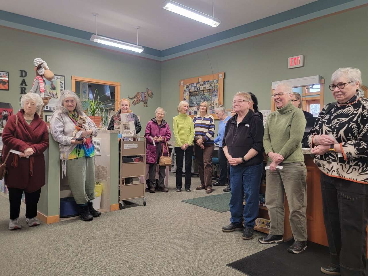 Beulah library unveils women’s studies display