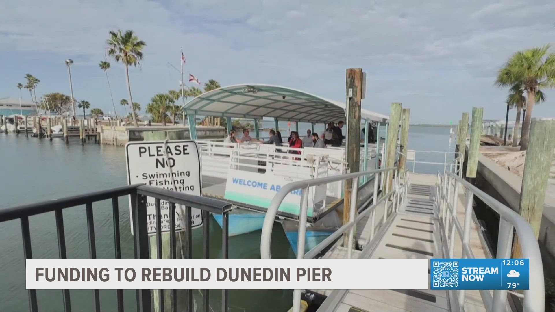Funding in place to rebuild hurricane-damaged Dunedin Pier