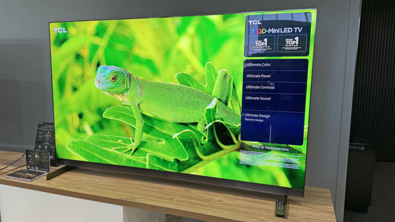TCL finally brings its flagship mini-LED TVs to the UK this year