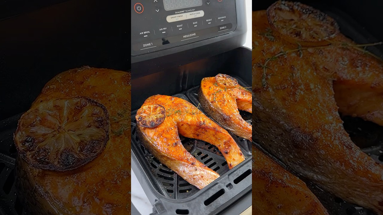 This salmon steak will change your dinner game