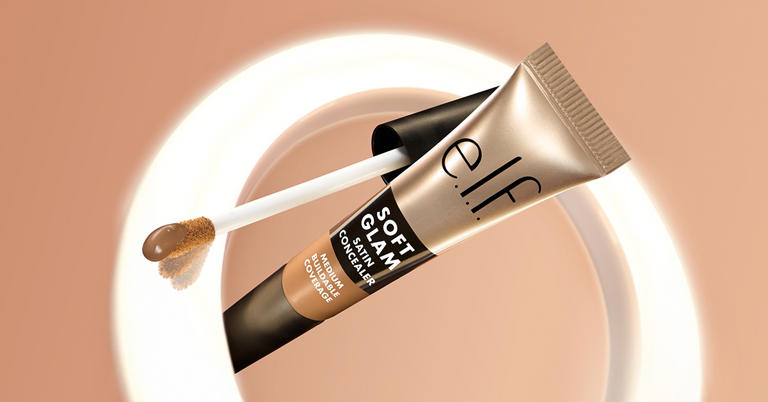 Soft glam make-up: How e.l.f. soft glam satin concealer gives ...