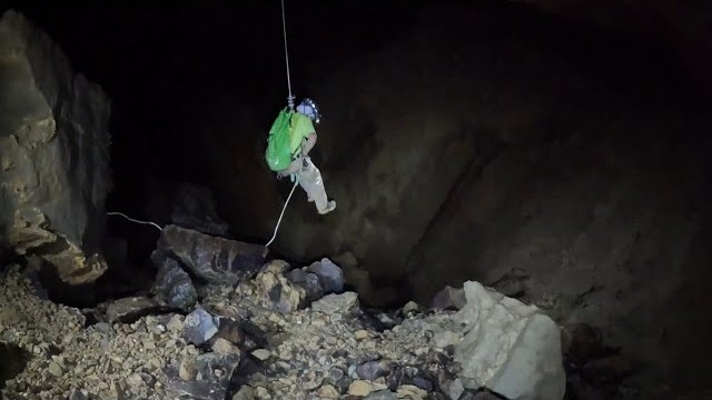 They found a tiny hole near the highway - then it led to a cave packed ...
