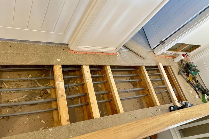 Woman's property renovation halted after she hears scratching under ...