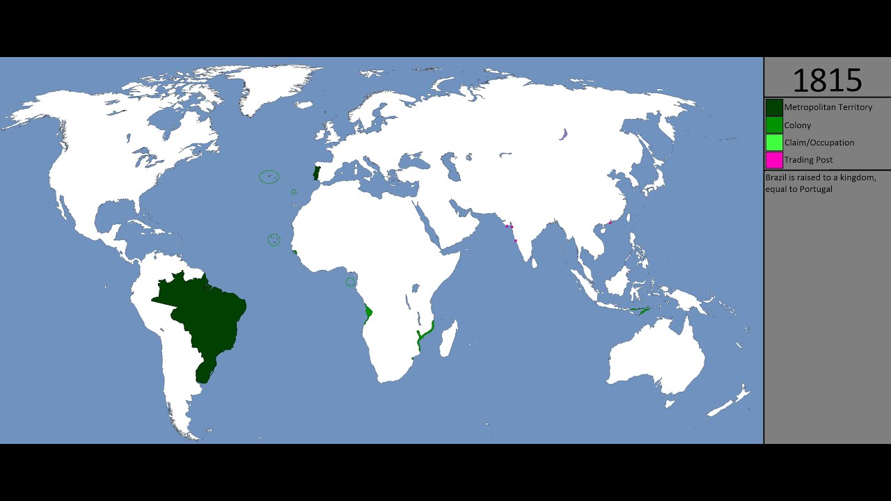 Rise and fall of the Portuguese Empire (v2)
