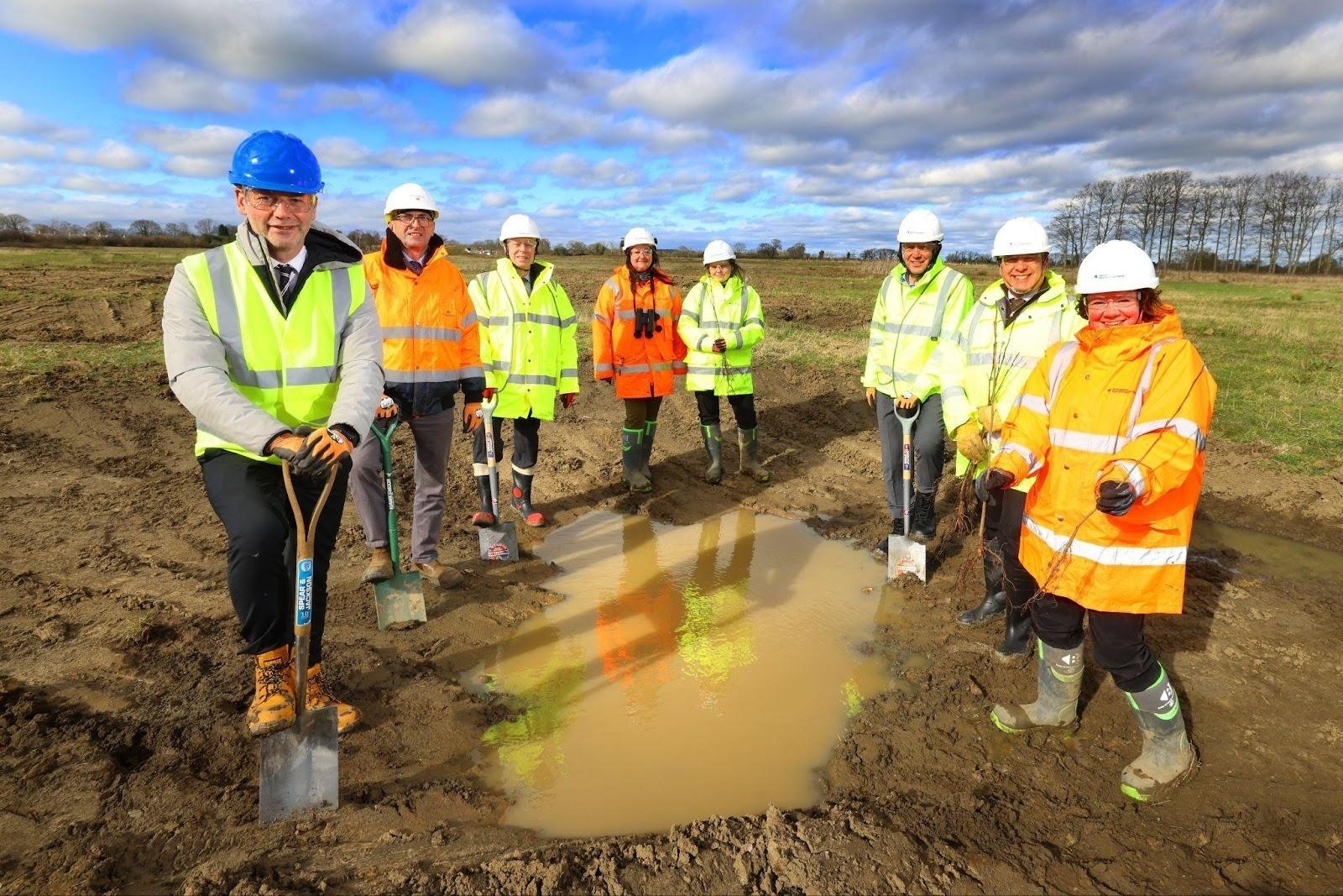 Major nature recovery project underway on former Northumberland mining site