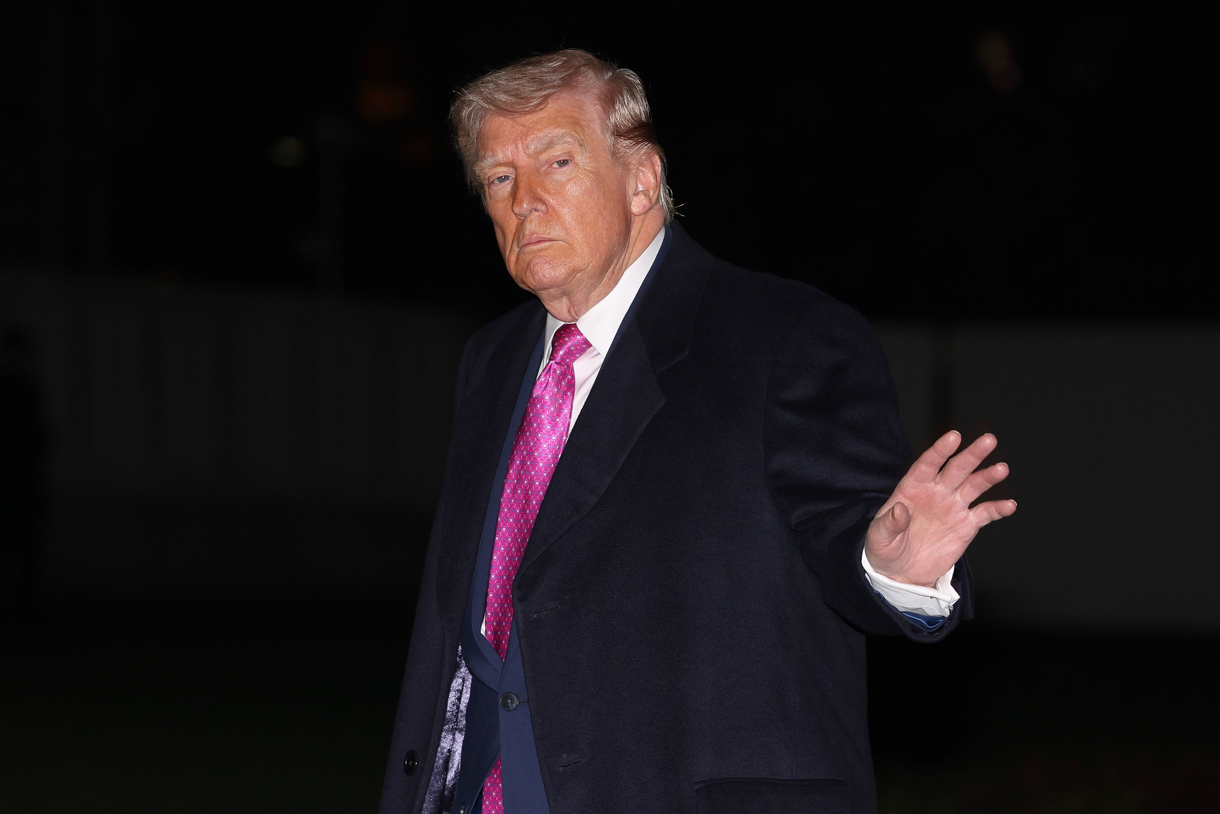 Donald Trump's approval rating sinks to all-time record low—poll