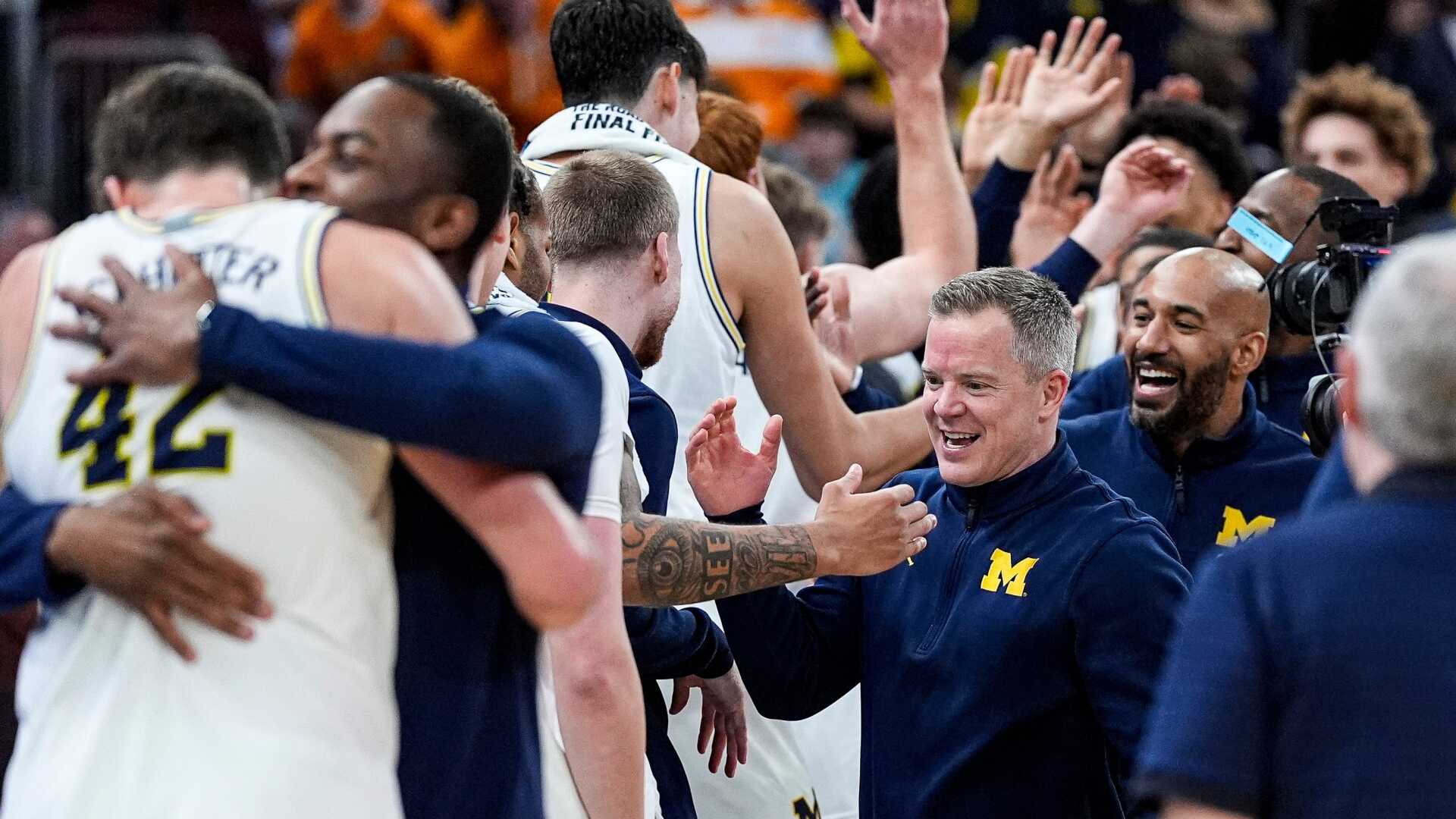 Michigan coach Dusty May leads the Wolverines into the program’s first ...