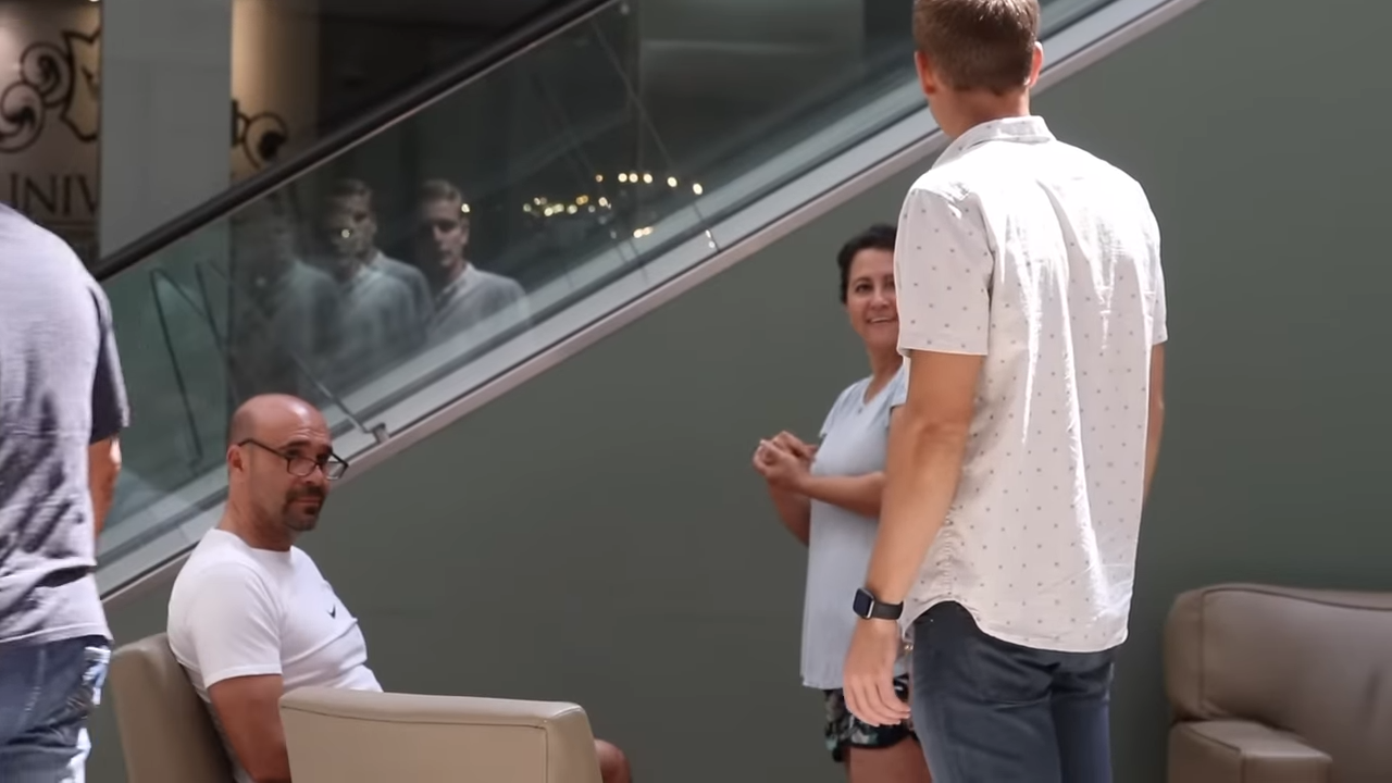 A simple question to strangers sparked confusion, tension and some very ...