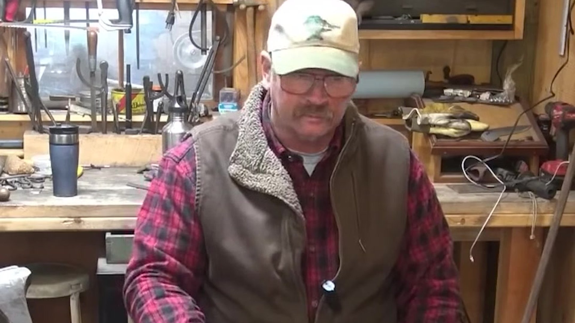 Classic blacksmithing method explained