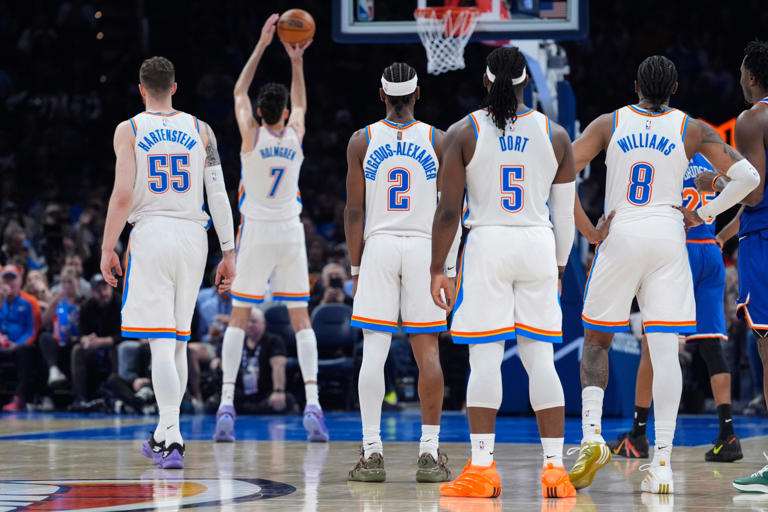 OKC Thunder rules out 10 players for Friday's game vs Denver Nuggets