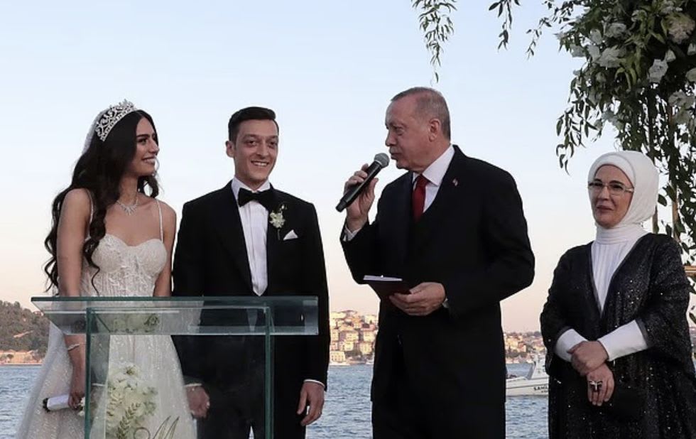 Inside Ozil's private life including 'best man' Erdogan and estranged ...