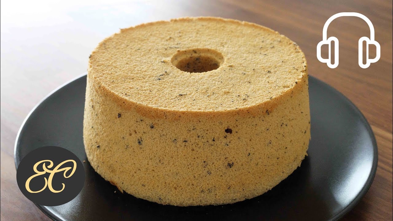 I tried making gluten-free chiffon cake!