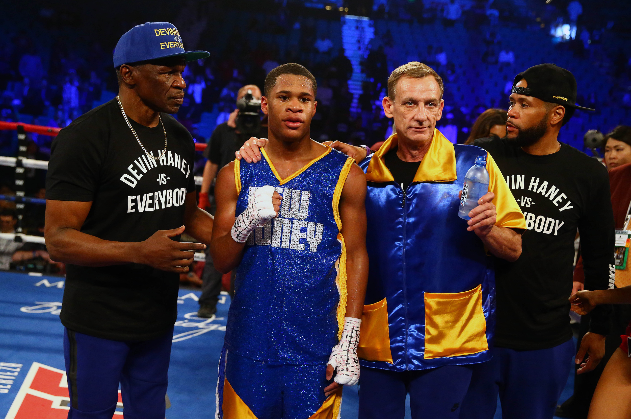 Devin Haney, father facing assault charges after Madison Square Garden ...