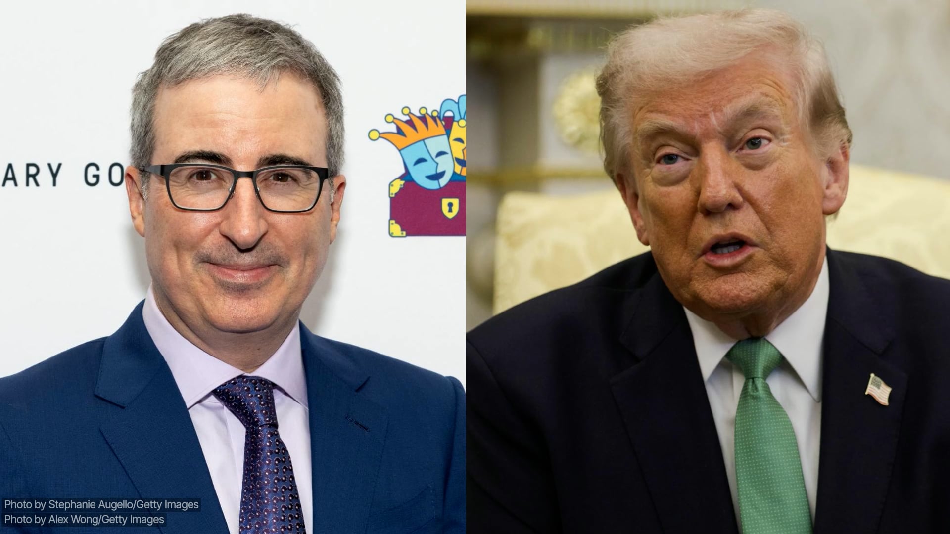 Oliver verspottet Trump, weil er inmitten des Iran-Konflikts das Wort ...