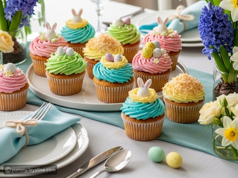 How to make and decorate perfect Easter cupcakes