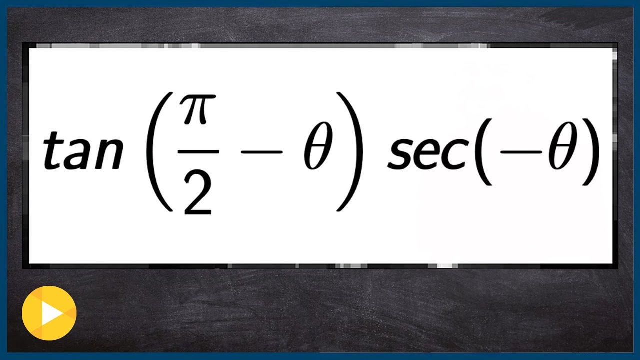 Multiply and the then simplify two trig functions