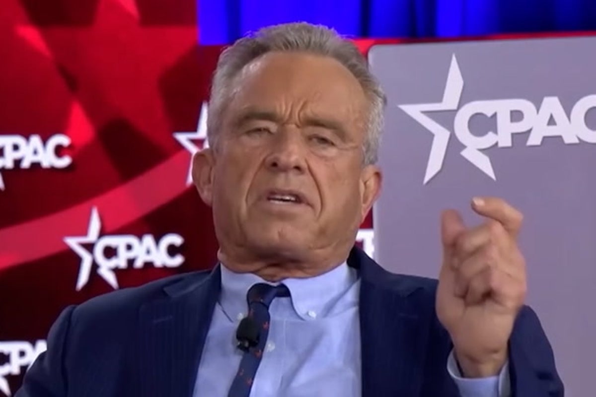 RFK Jr says Trump once drew a map of the Middle East from memory