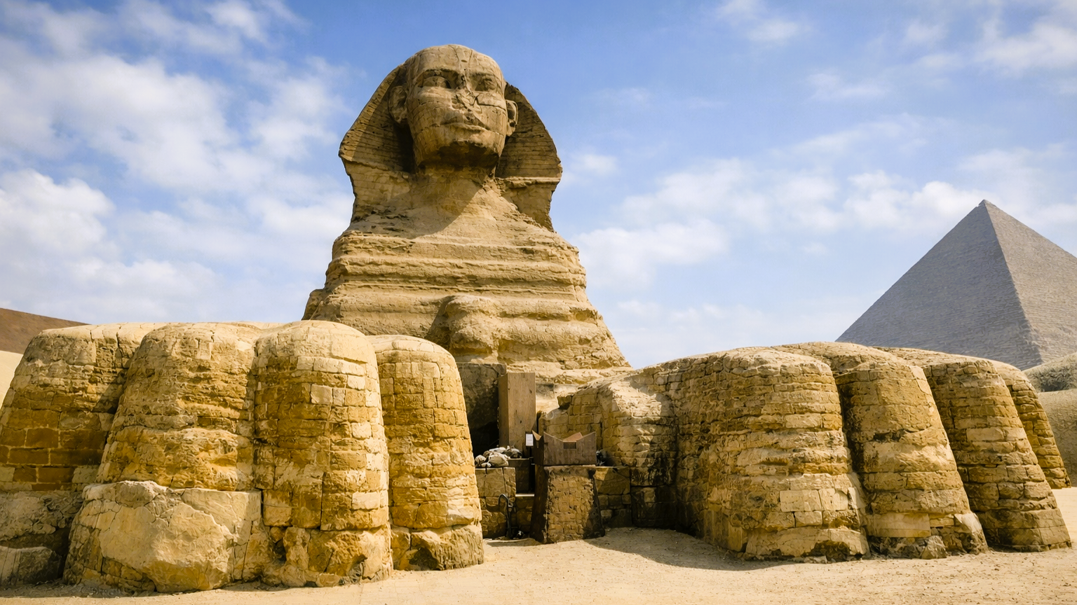 What is really hidden inside the Great Sphinx?