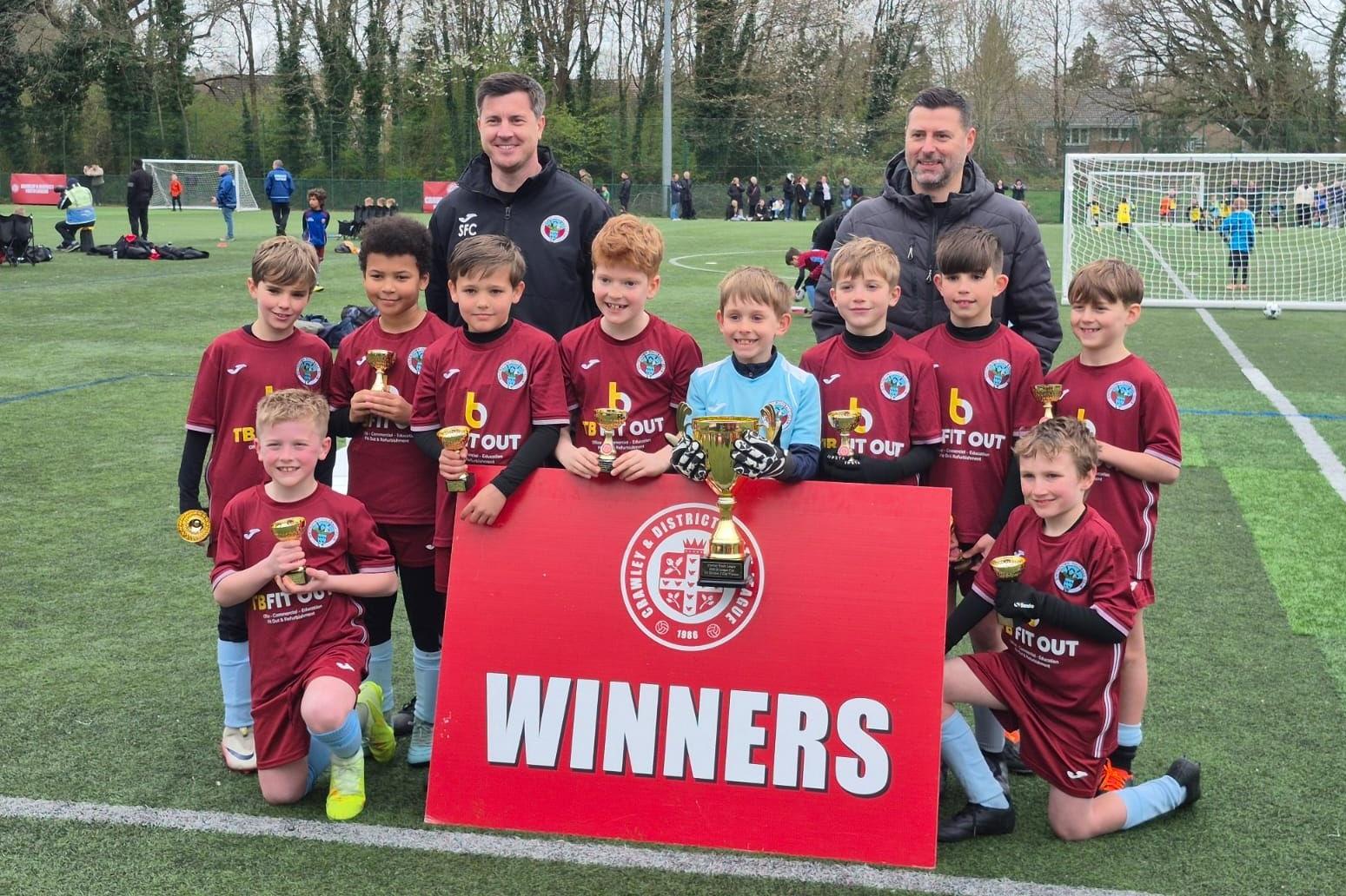 Double cup glory for Southdown FC as Under 9’s and Under 10’s triumph ...