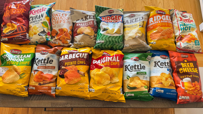 Aldi potato chips, ranked worst to best