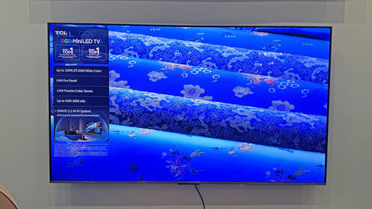 TCL finally brings its flagship mini-LED TVs to the UK this year