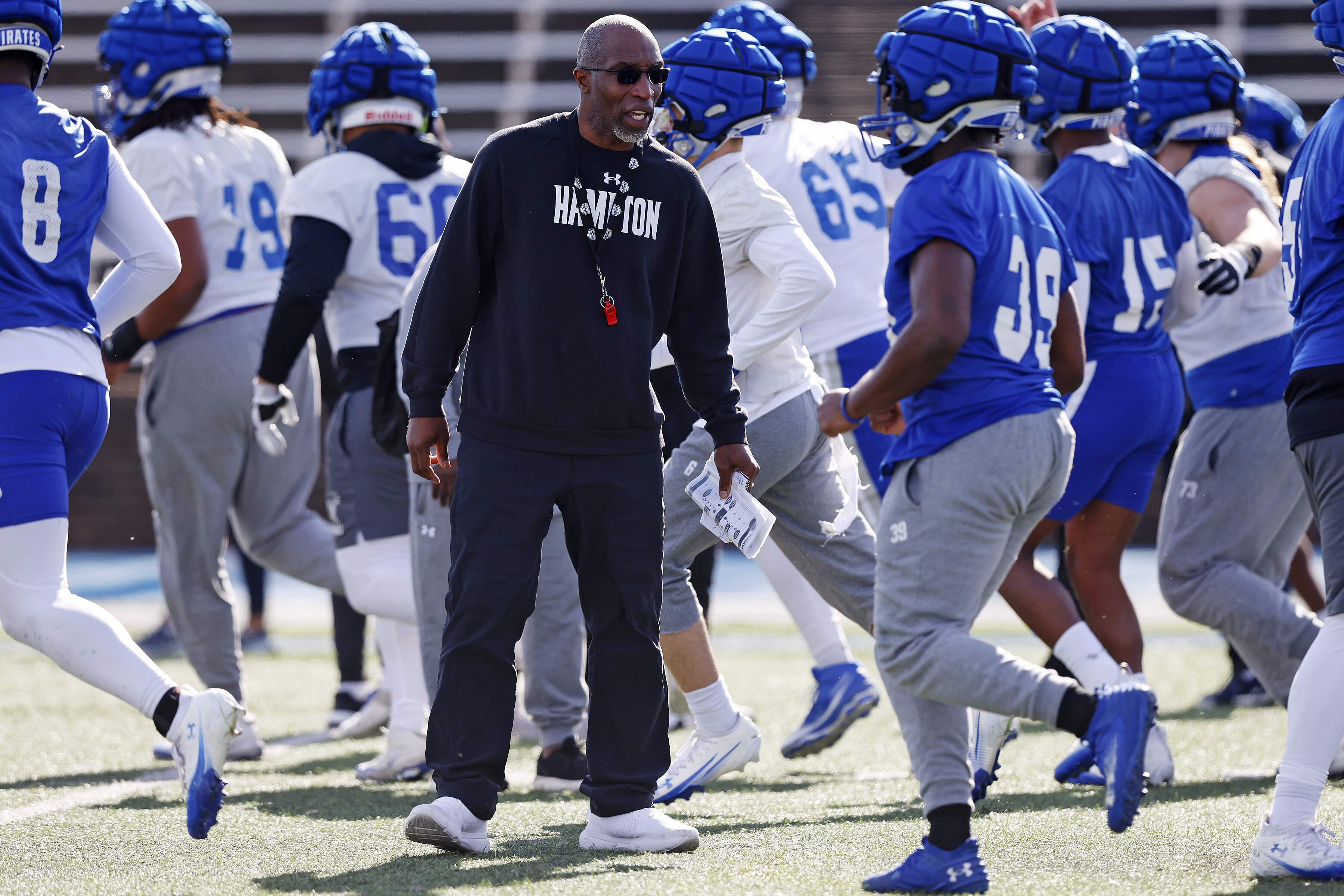 First-time head coach Van Malone learning to oversee everything as ...