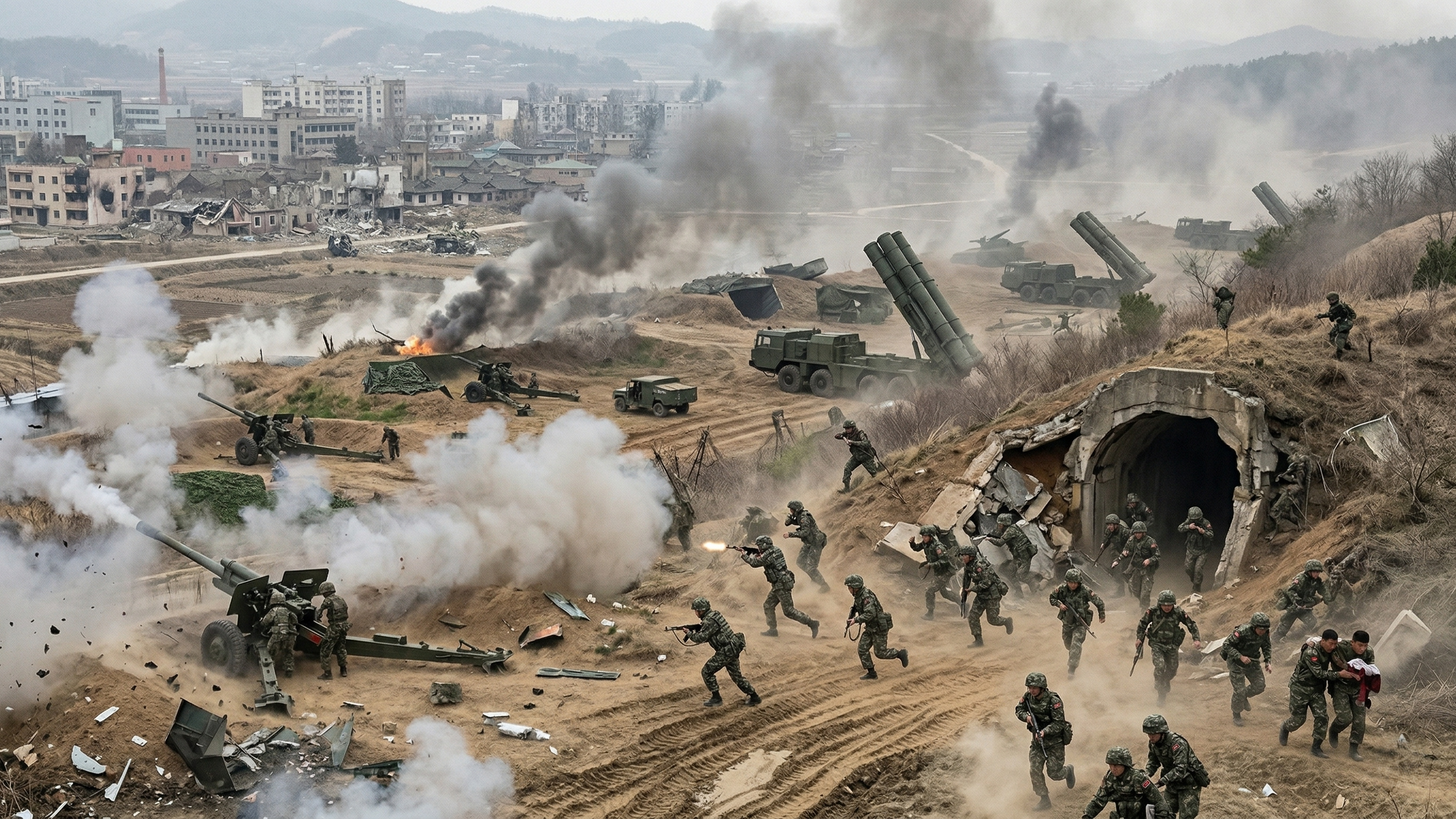 Watch what could happen if North Korea is invaded