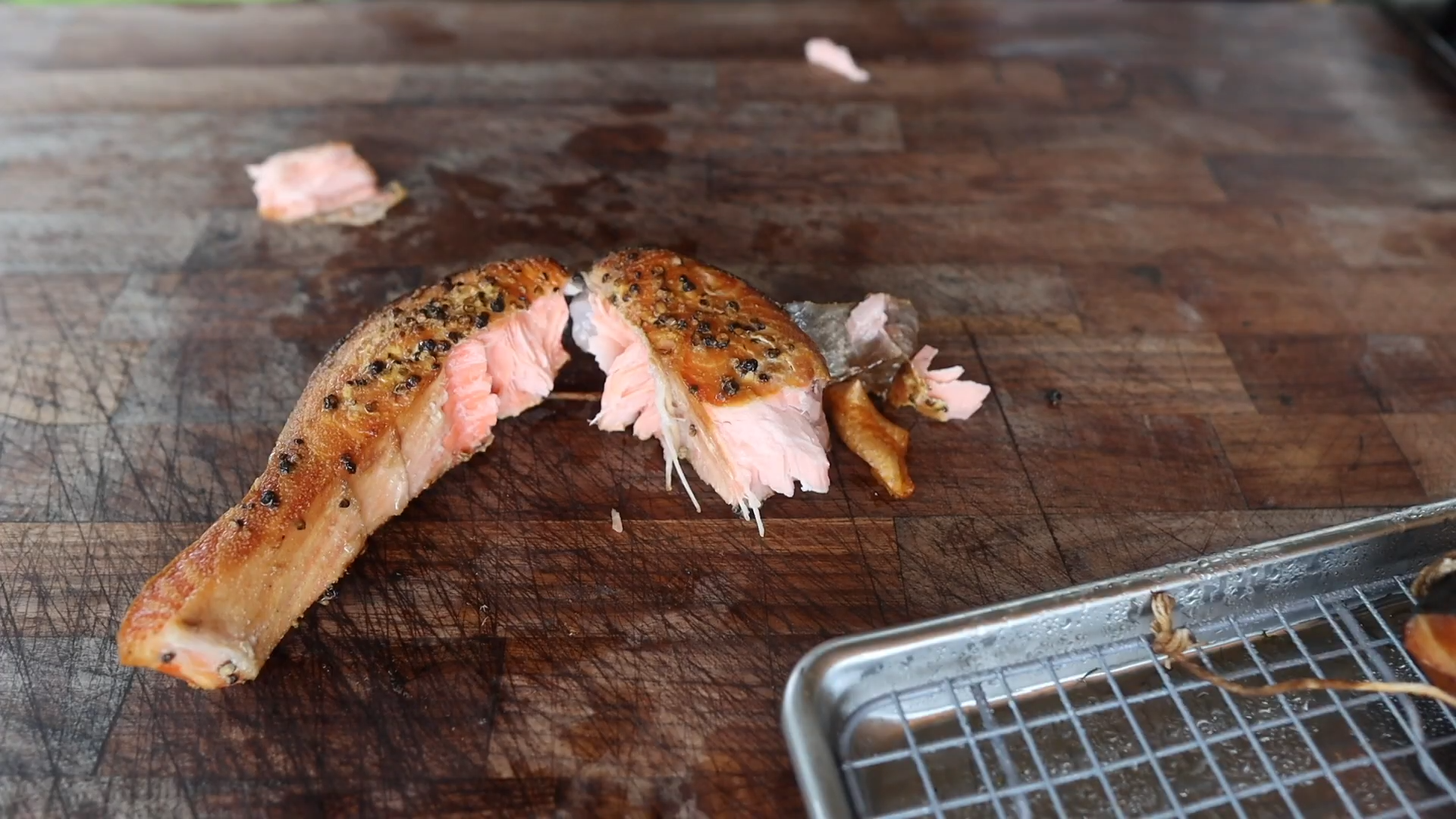 This is how I smoke fish the American way of BBQ