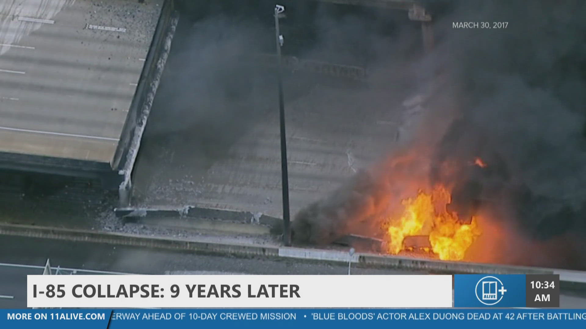 Natalie Dale of GDOT on I-85 collapse rebuild