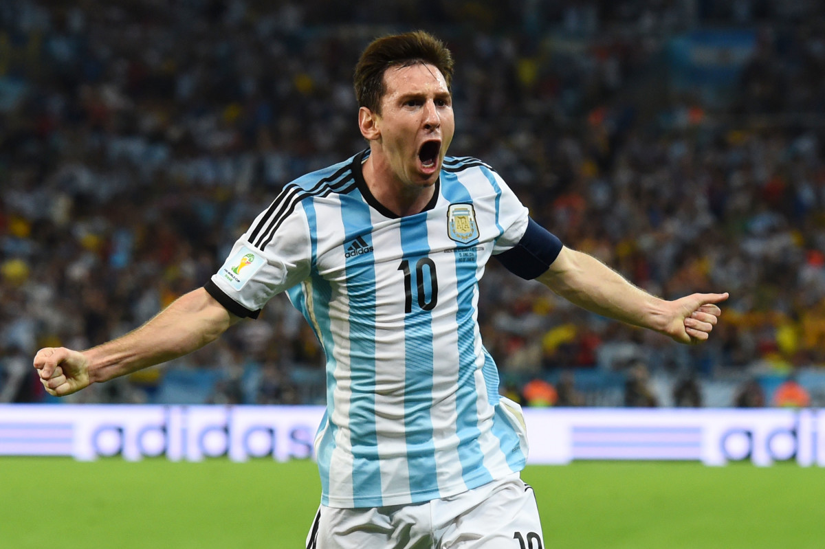 How many goals has Lionel Messi scored in the World Cup?