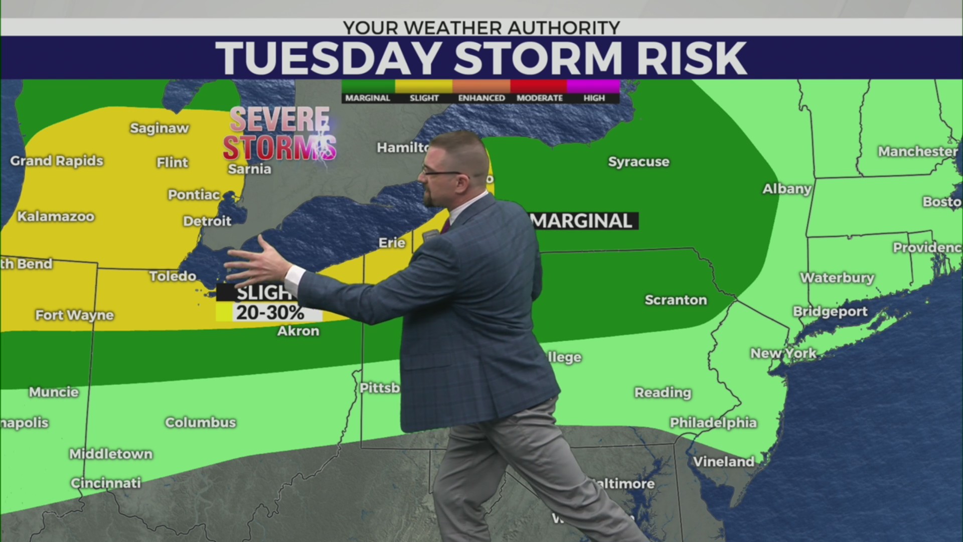 Craig's afternoon/evening weather forecast