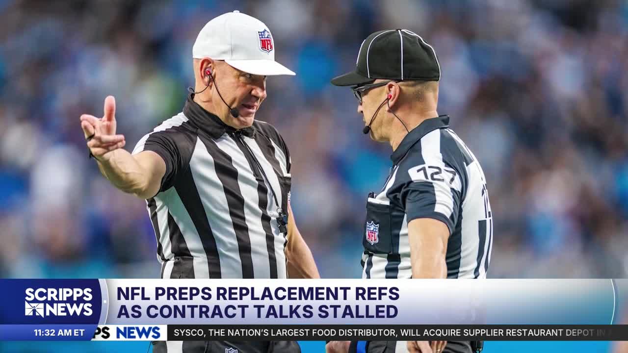 NFL prepares to hire replacement referees as union negotiations stall
