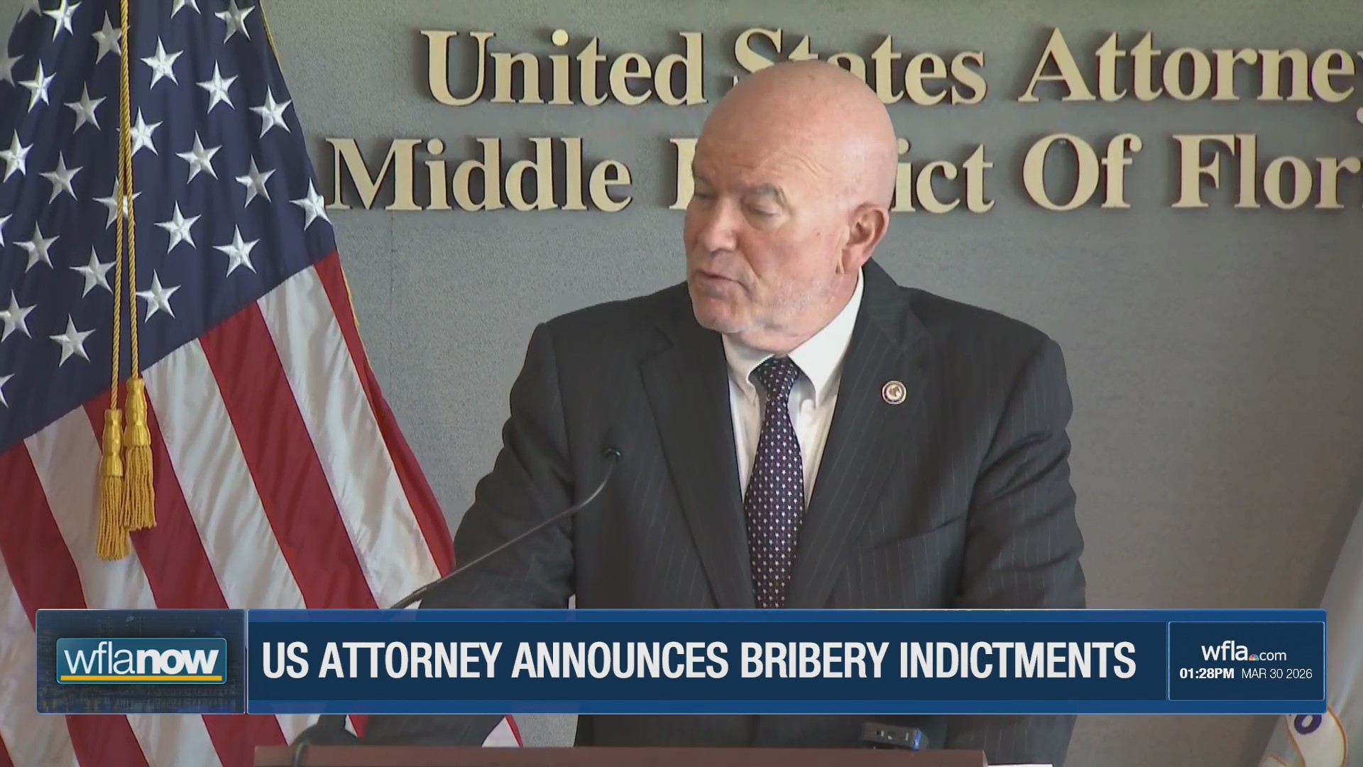 US attorney announces bribery indictments involving public officials