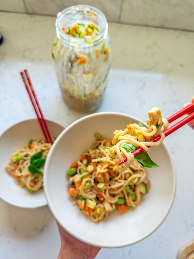 I tried the viral 'noodle jars' that are all over my feed, and they've ...