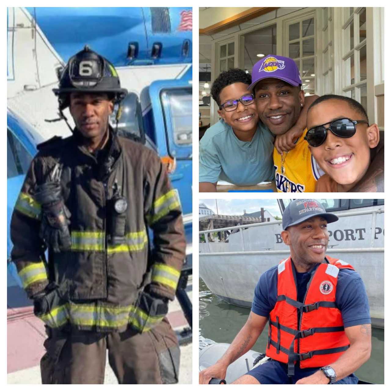 Bridgeport firefighter Terrence Cramer, father of 2, killed