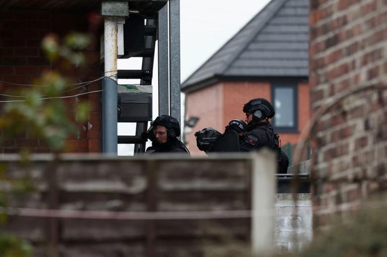 Massage parlour landlady speaks out as knifeman barricades himself ...