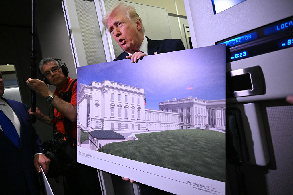 Trump says 'massive' military complex being built under White House ...