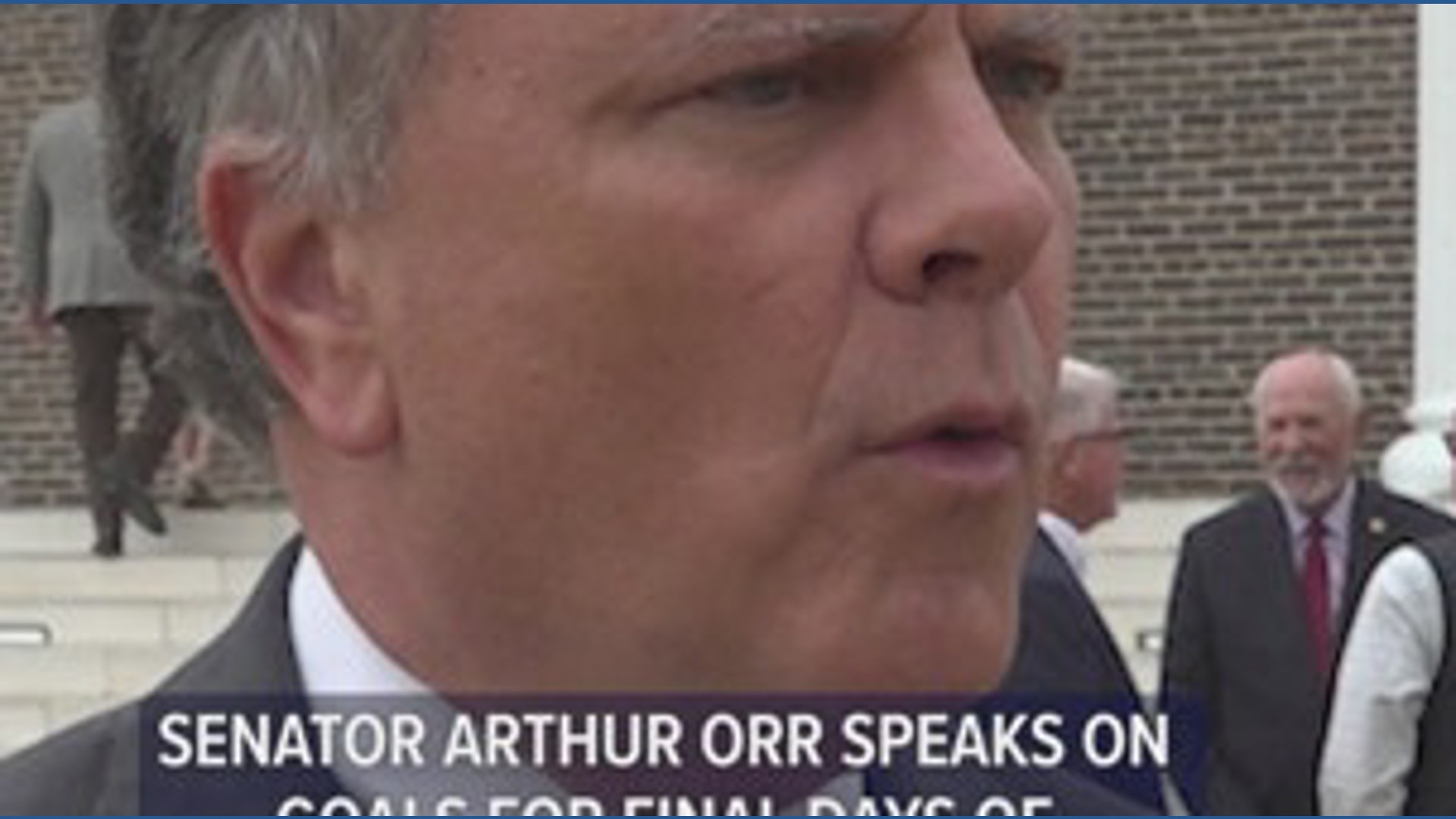 Alabama Senator Arthur Orr speaks on goals for final days of 2026 ...