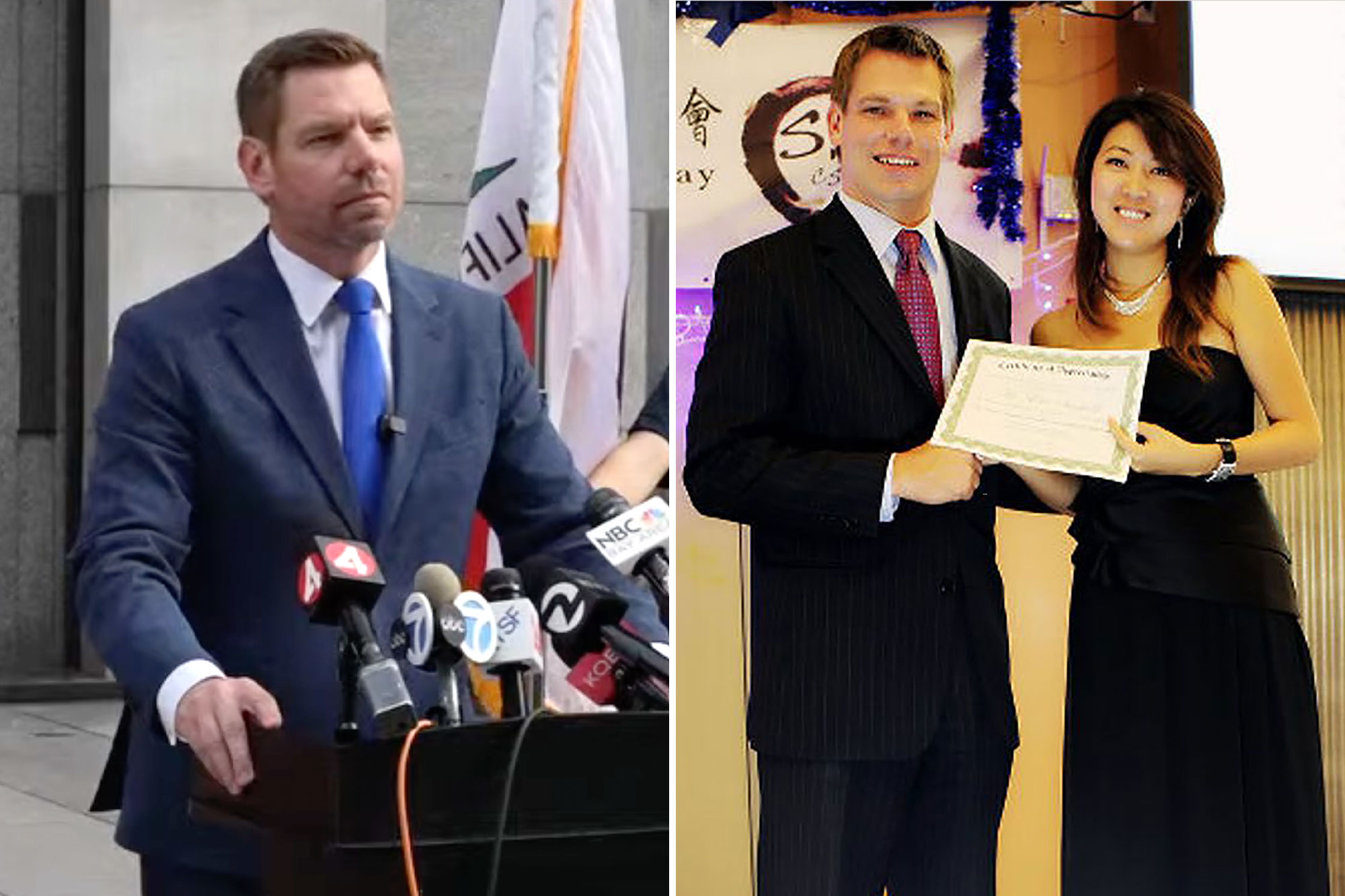 Eric Swalwell insists Chinese spy case 'is closed' at bizarre press ...