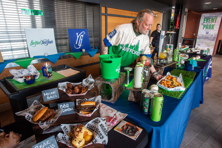 Photos: CT Yard Goats unveil new stadium foods at Dunkin’ Park