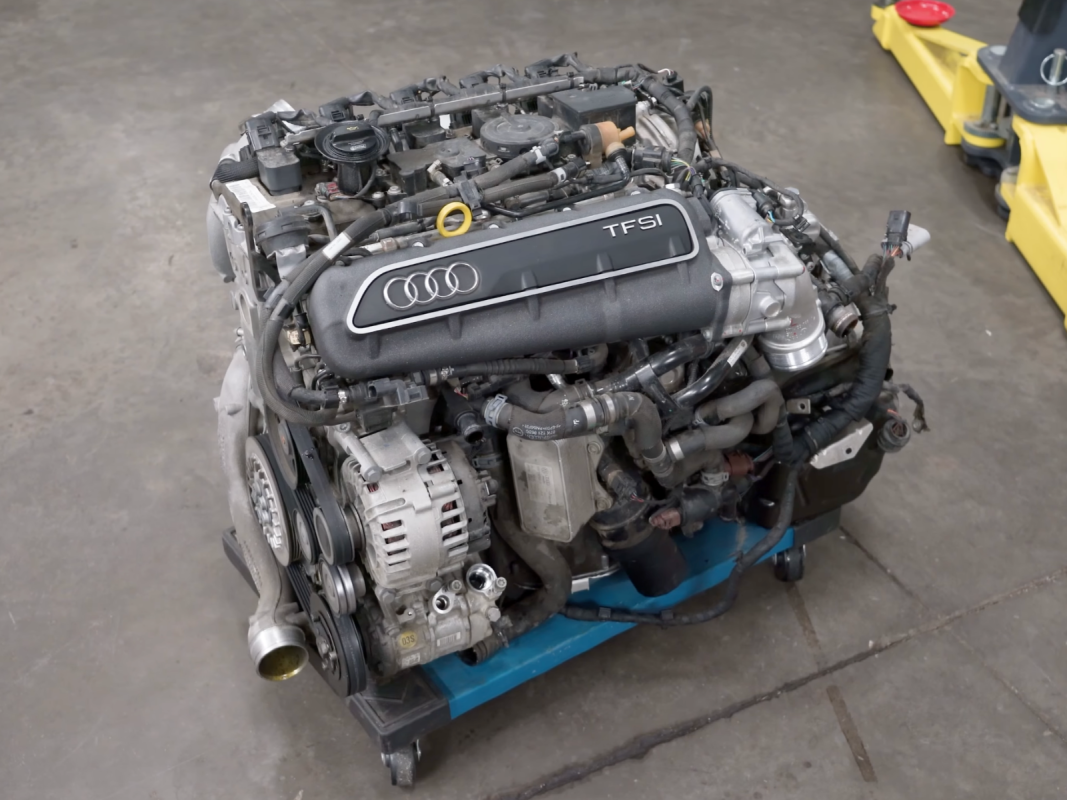 Teardown reveals what 140K miles did to an Audi RS3 engine