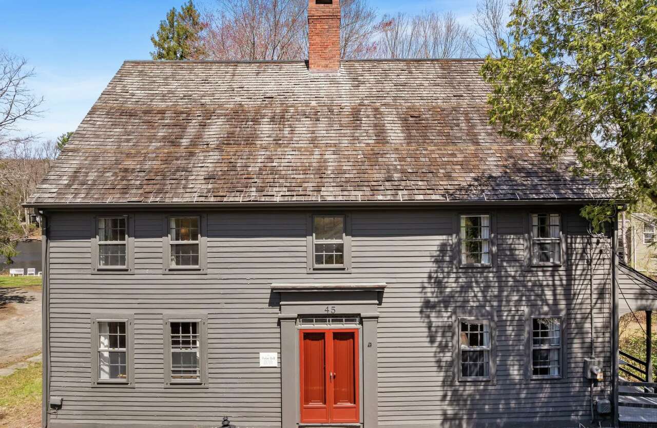 Colonial CT house, older then the United States, listed for almost $800K