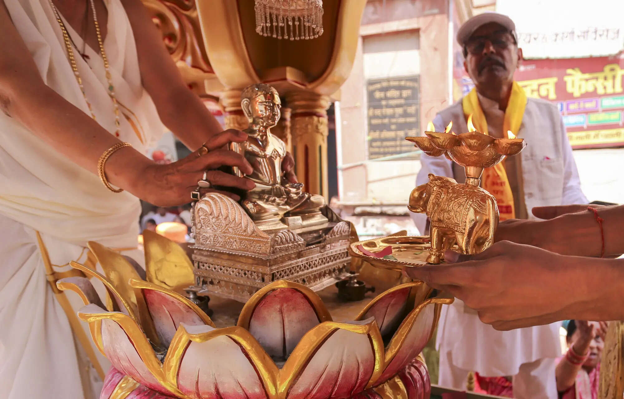 Birth anniversary of Lord Mahavir celebrated at Kundalpur