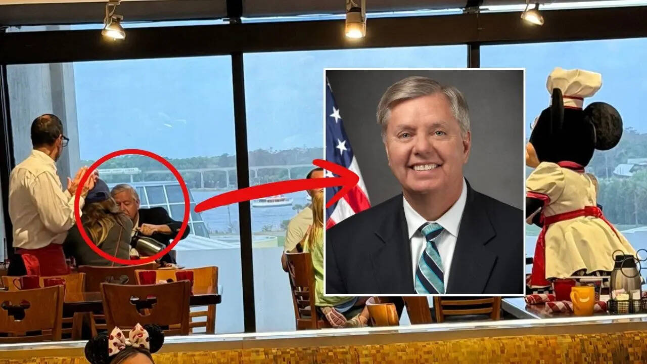 Lindsey Graham spotted at Disney World during govt shutdown while ...