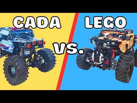 RC Monster Truck Vergleich: CADA gegen LEGO – Tempo, Klettern & Preis ...