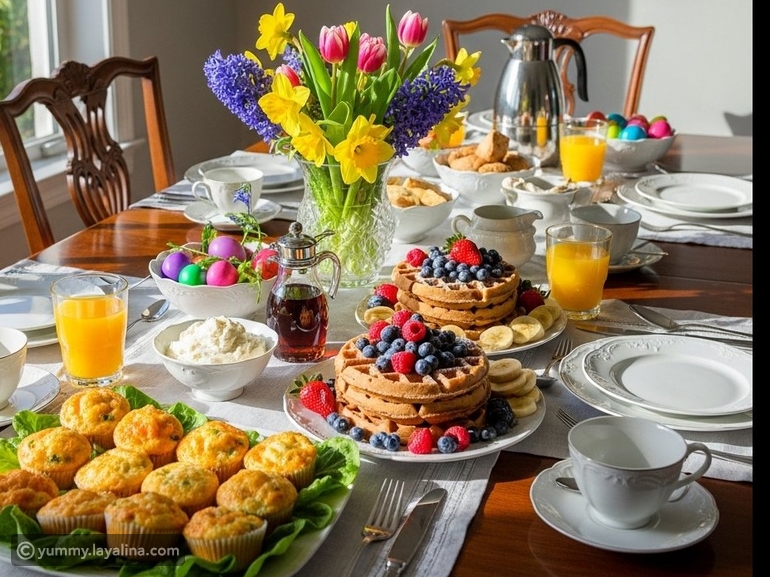 Best easy and innovative recipes for Easter breakfast table
