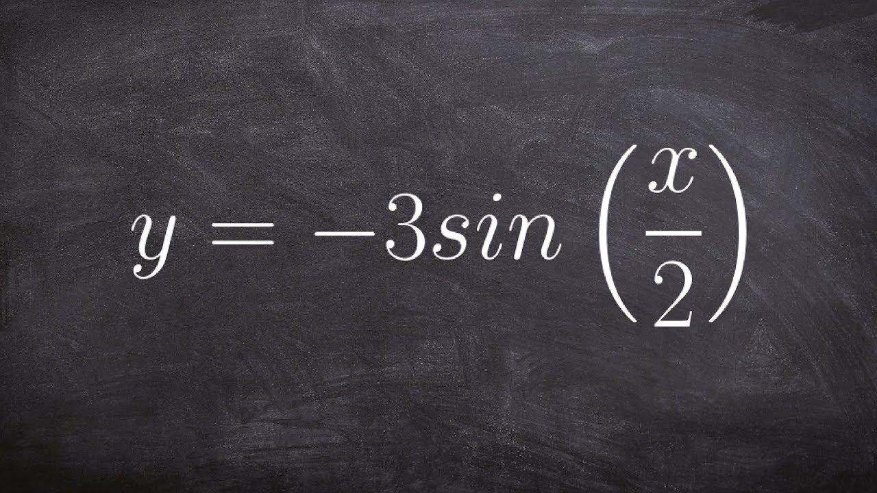 Learn how to graph the sine function with a reflection
