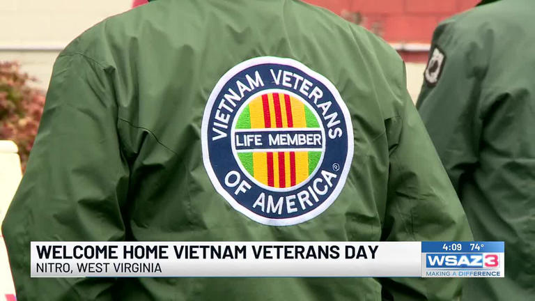 Welcome Home Vietnam Veterans Day celebration in Nitro