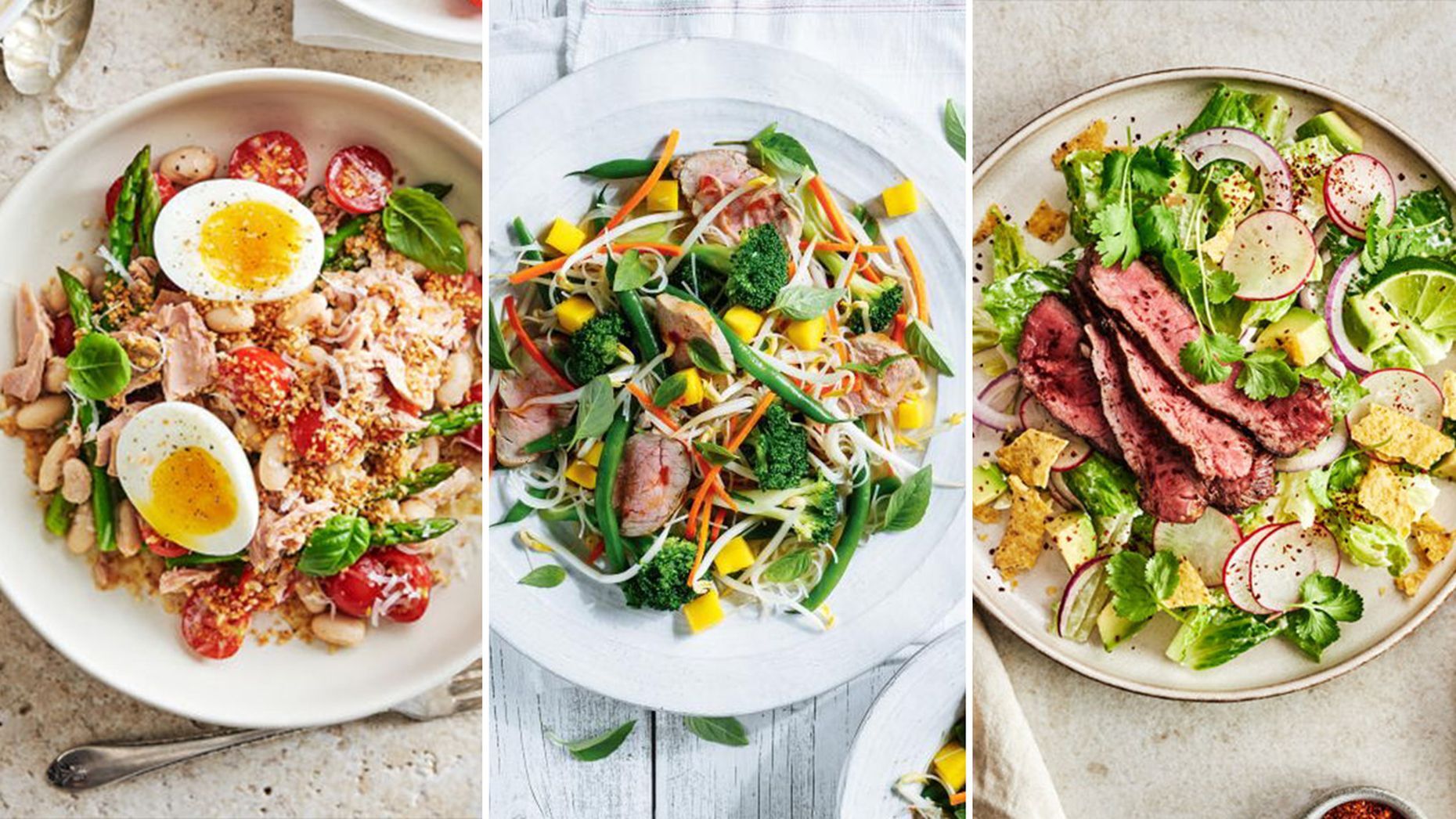 8 recettes de salades-repas à découvrir et à essayer