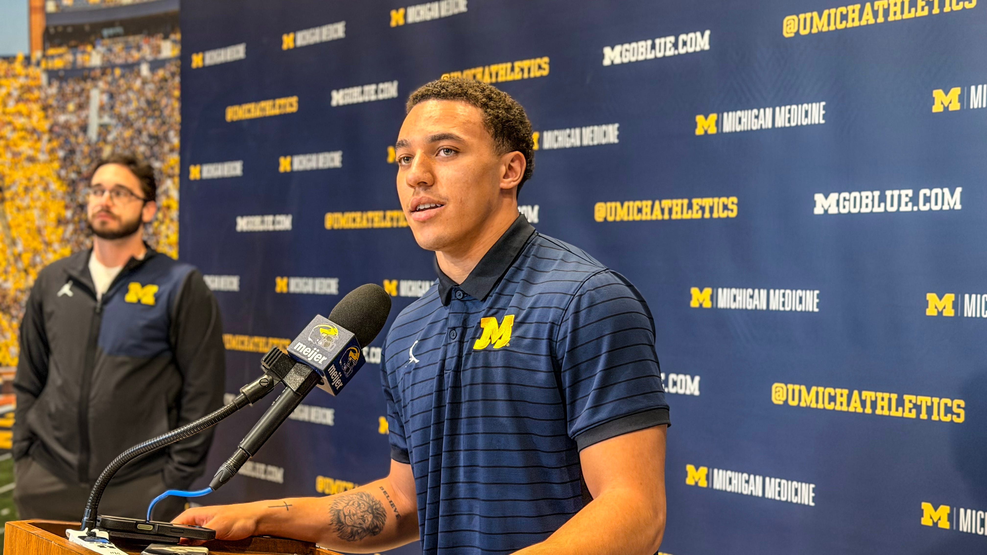 Smith Snowden explains why he followed coach Whittingham to Michigan